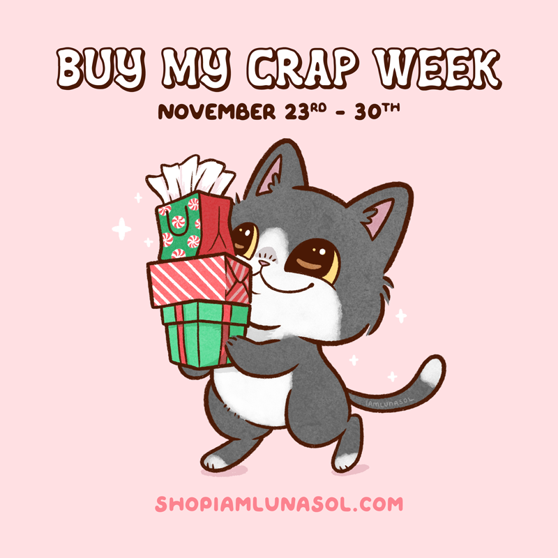 BUY MY CRAP WEEK 2020 – Shop I Am Luna Sol