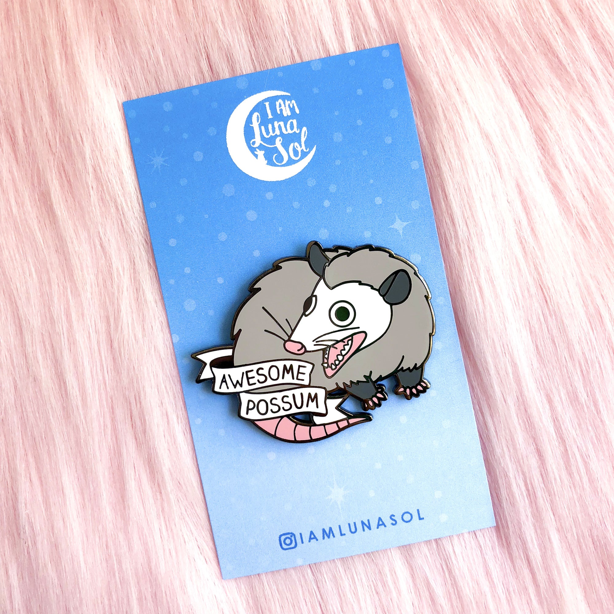 Awesome Possum Pin – Shop I Am Luna Sol