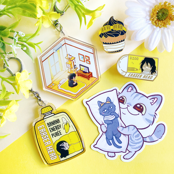 Eraser Head Eraser Pin – Shop I Am Luna Sol