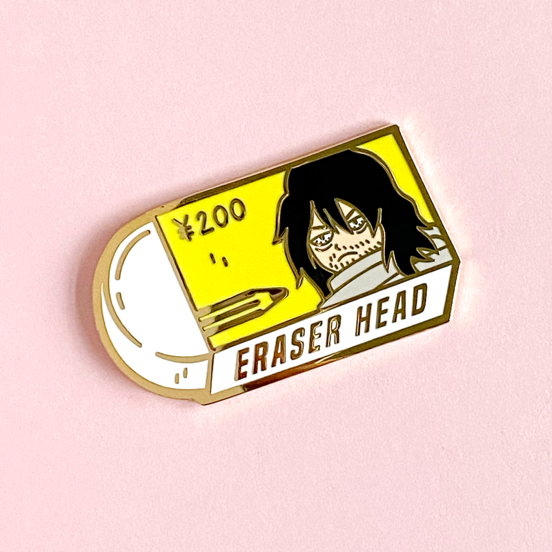 Eraser Head Eraser Pin – Shop I Am Luna Sol