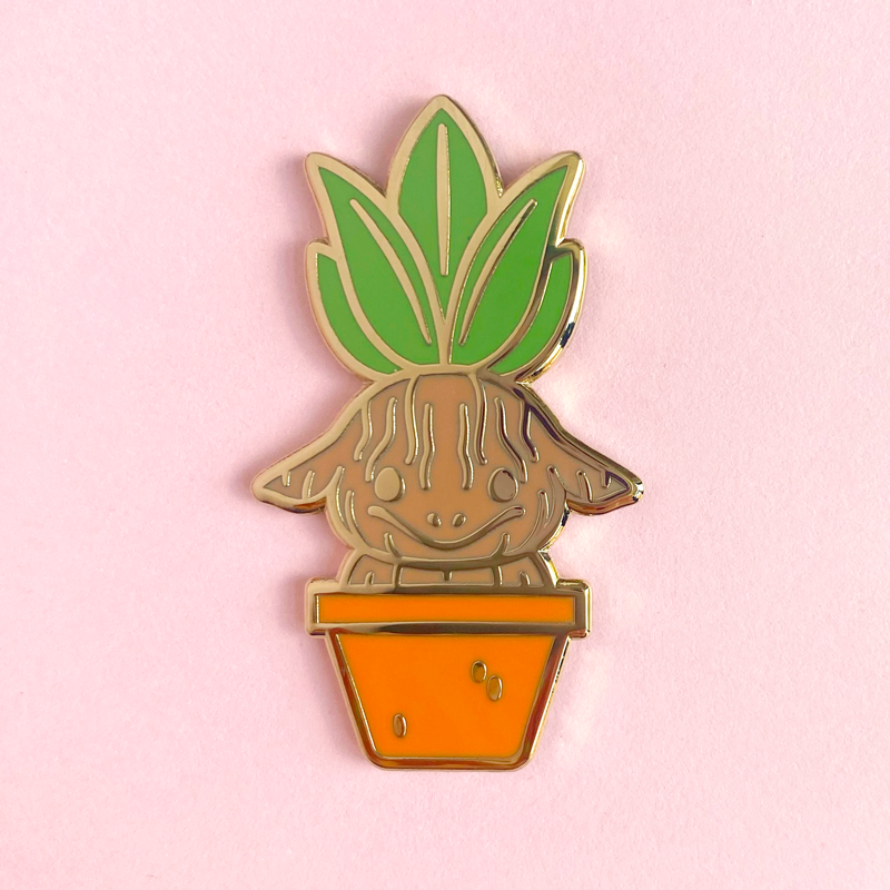 Mandrake Pin (LIMITED EDITION) – Shop I Am Luna Sol