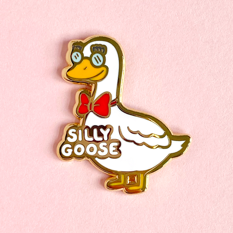 Silly Goose Pin (LIMITED EDITION) – Shop I Am Luna Sol