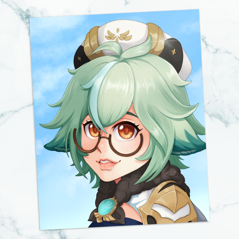 Sucrose Art Print – Shop I Am Luna Sol