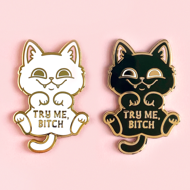 Try Me Cat Pin – Shop I Am Luna Sol