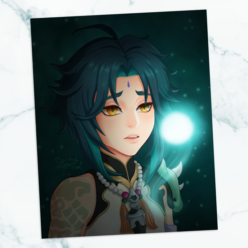 Xiao Art Print – Shop I Am Luna Sol